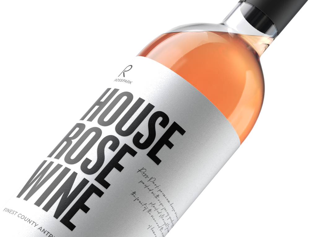 Bottle of House Rosé - Rosspark Hotel